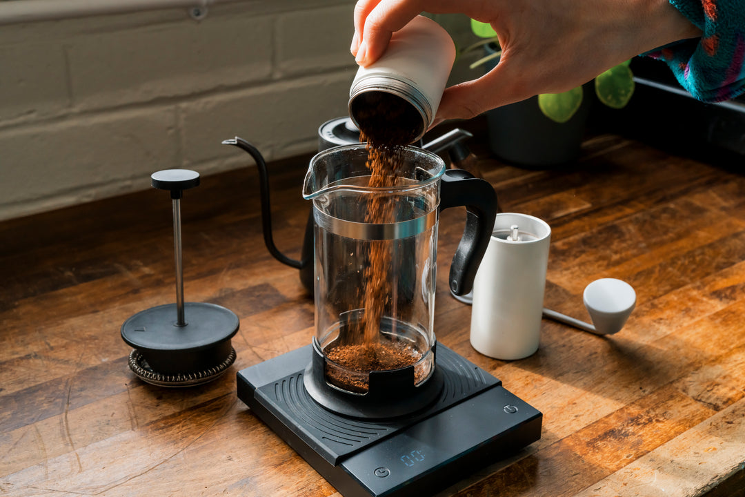Brew Guide – Cafetiere – Small Batch Coffee Roasters