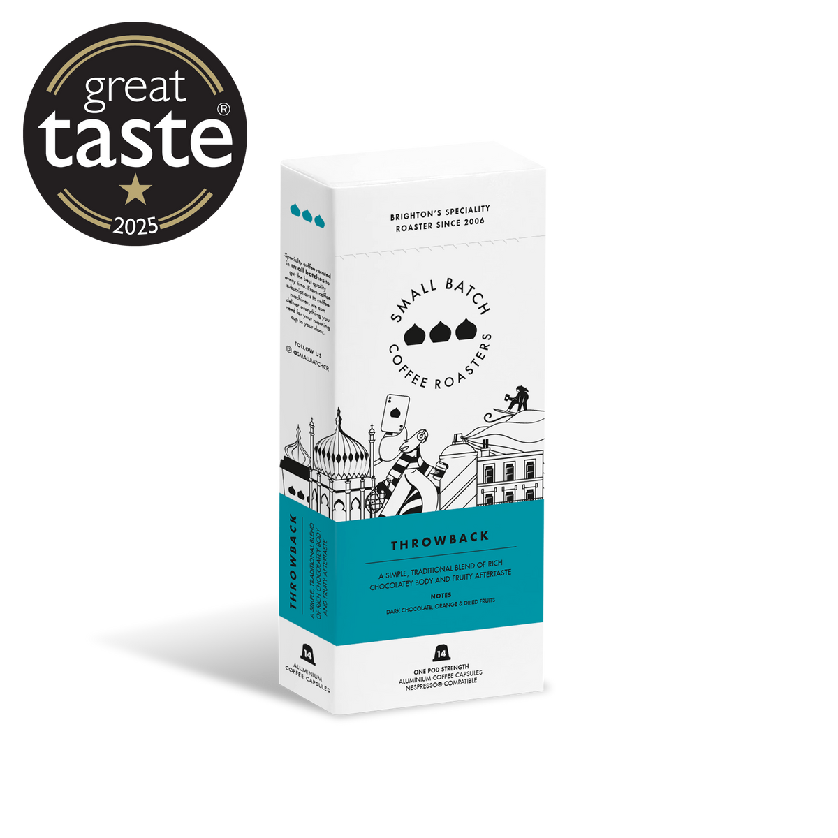 Throwback Specialty Coffee Pods - Small Batch Coffee – Small Batch Coffee Roasters